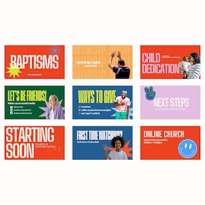 Church Powerpoint, Church Slides, Pre Service Slides, Church Media Kit ...