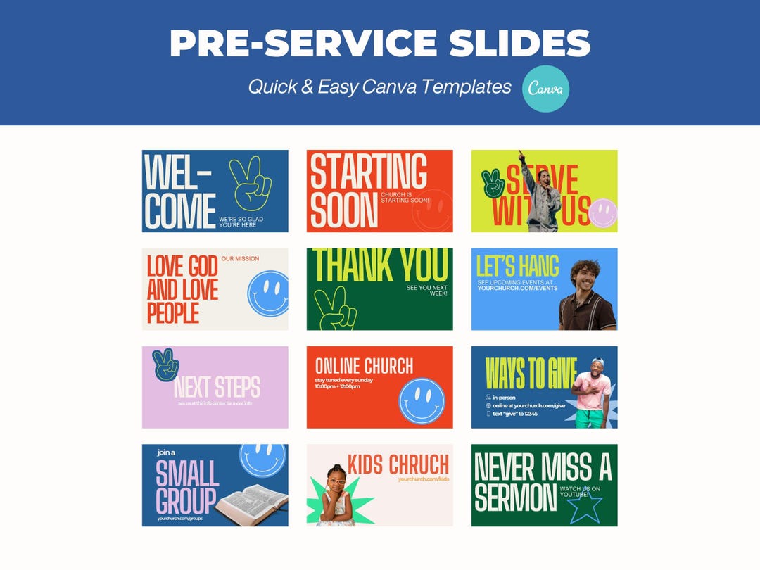 Church Powerpoint, Church Slides, Pre Service Slides, Church Media Kit ...