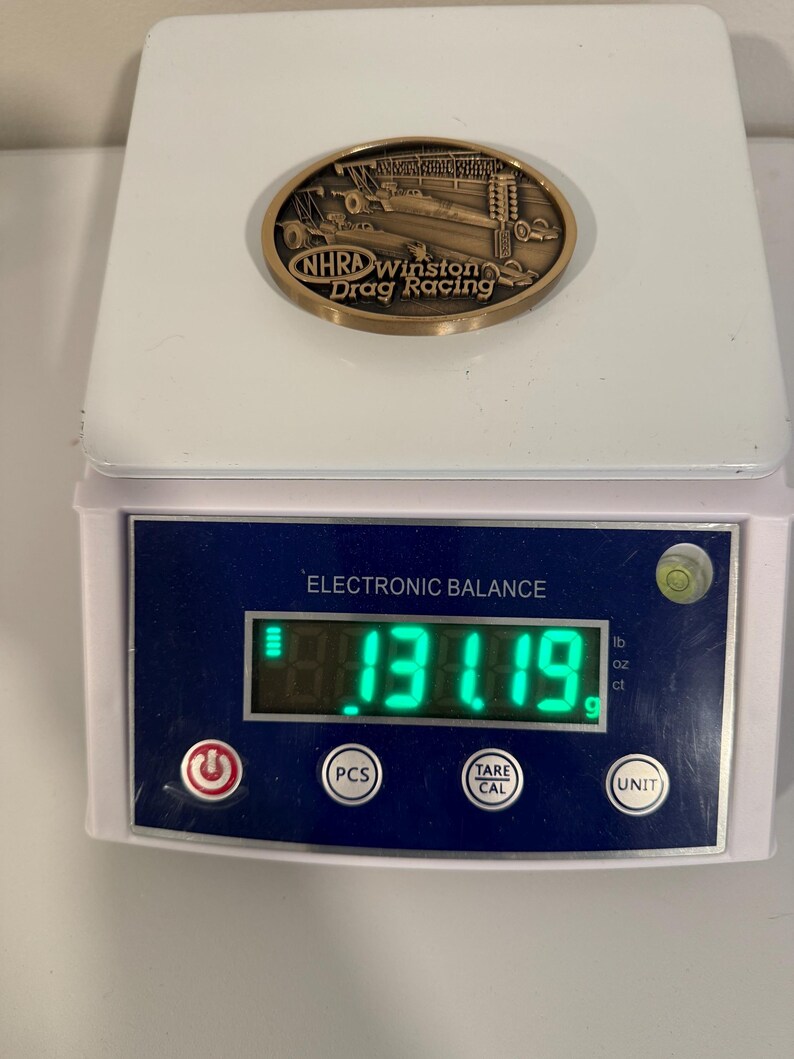 NHRA Winston Drag Racing Limited Edition Belt Buckle Series Five #1 of ...