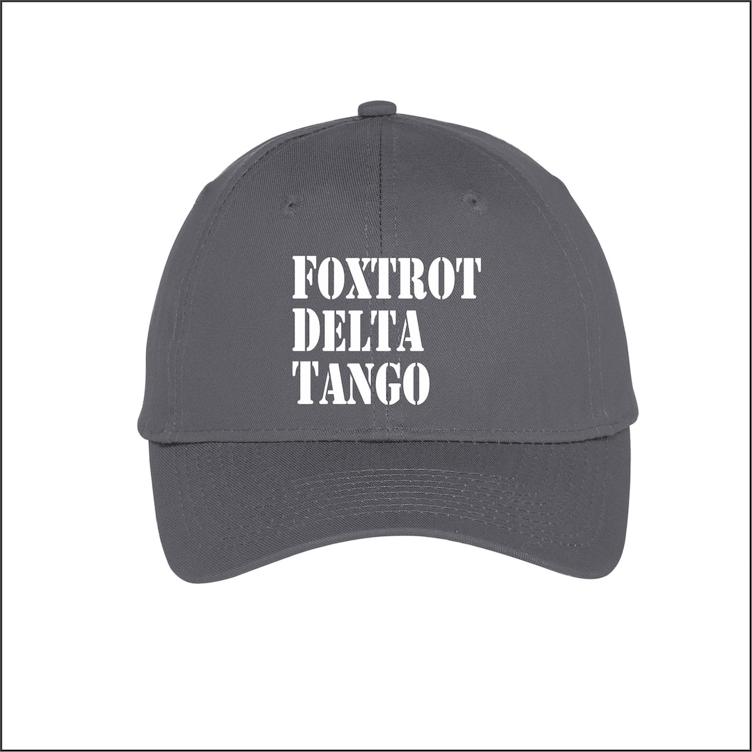 Foxtrot Delta Tango Hat - Etsy