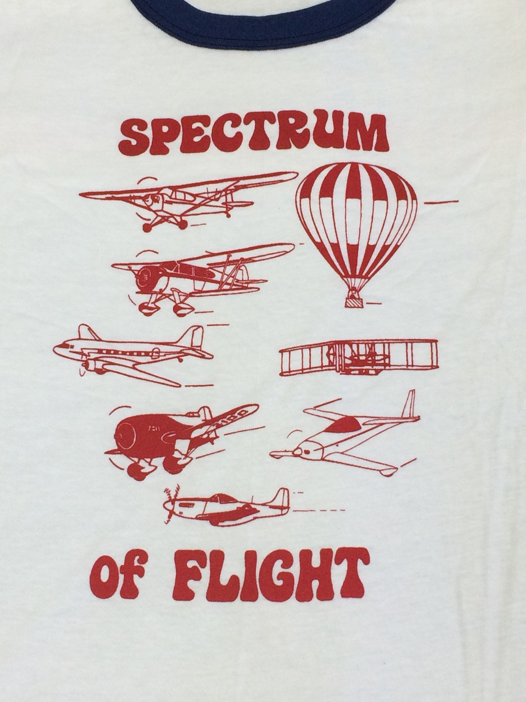 Deadstock 1980s Spectrum of Flight airplanes hot air balloons | Etsy