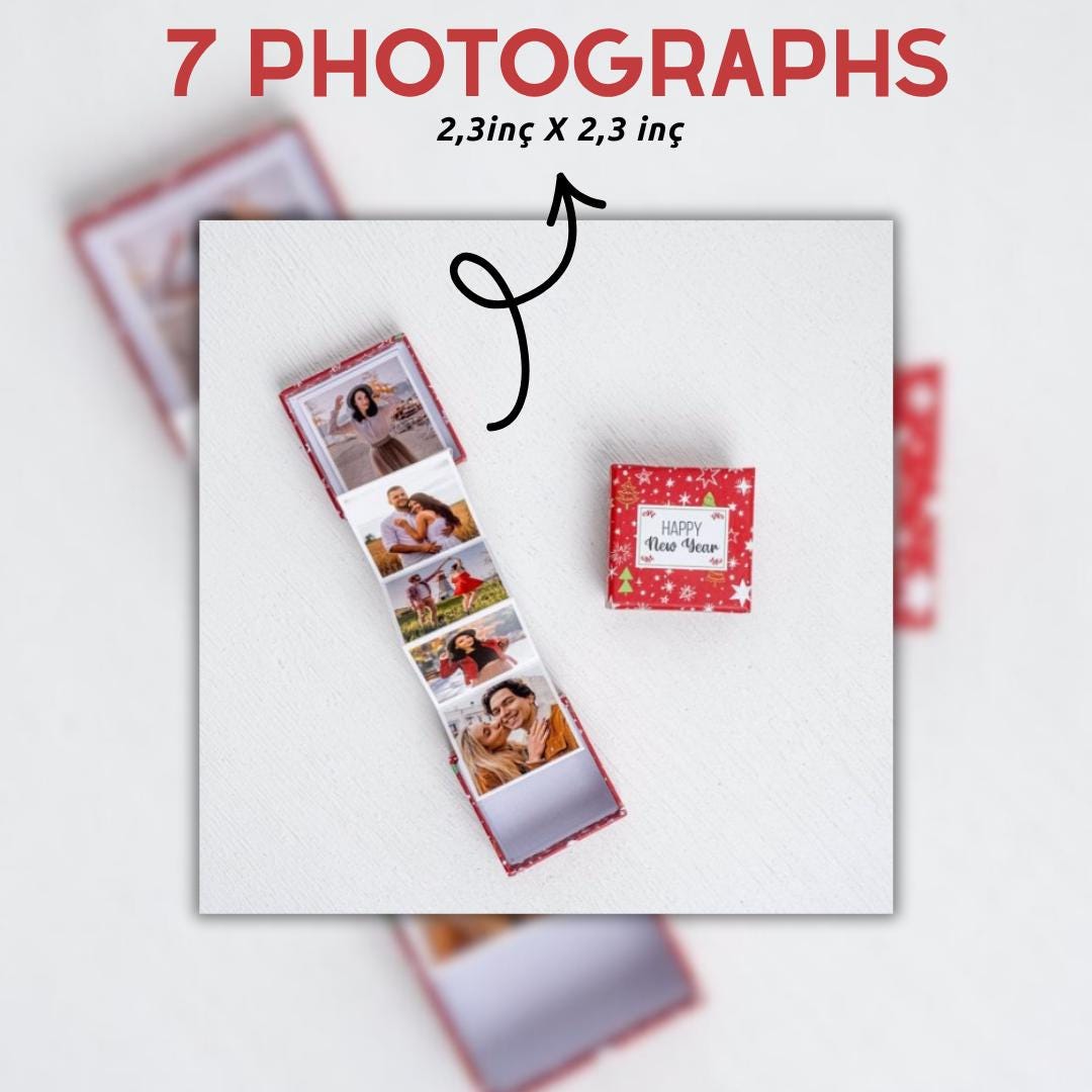 Custom Foldable Memory Box – Mini Photo Album – Handmade Surprise ...