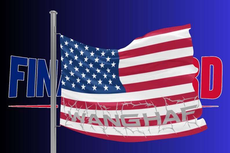 WANGHAF, Nick Fuentes, America First Flag. 5x3ft, MAGA America First ...