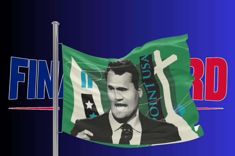 Bandera de Charlie Kirk - Turning Point USA, bandera RIP Charlie Kirk ...