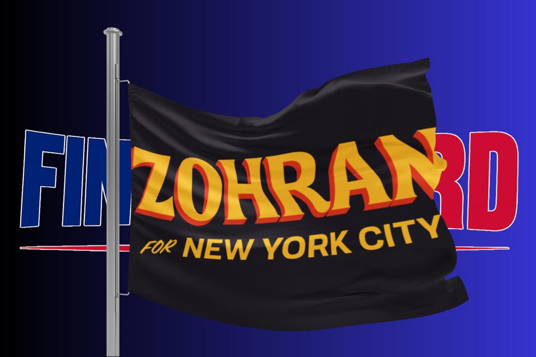 Zohran Mamdani Flag - New York Flag, Zohran Mamdani Flag, 3X5FT, 4 ...