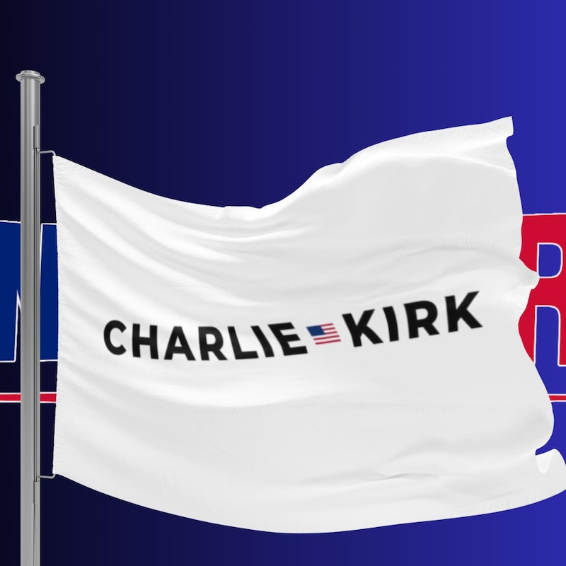 Charlie Kirk 3x5 Flag - Etsy