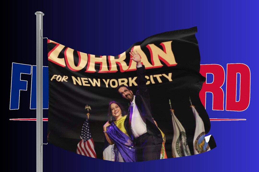 Zohran Mamdani Flag - New York Flag, Zohran Mamdani Flag, 3X5FT, 4 ...