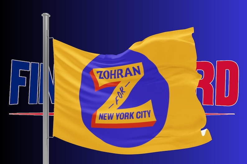 Zohran Mamdani Flag - New York Flag, Zohran Mamdani Flag, 3X5FT, 4 ...