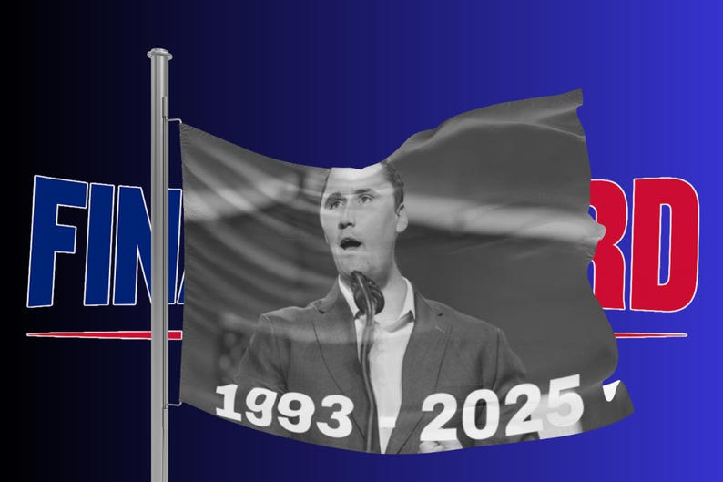 Bandera de Charlie Kirk - Turning Point USA, bandera RIP Charlie Kirk ...