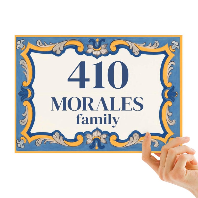Ceramic Tile Plaque - Etsy
