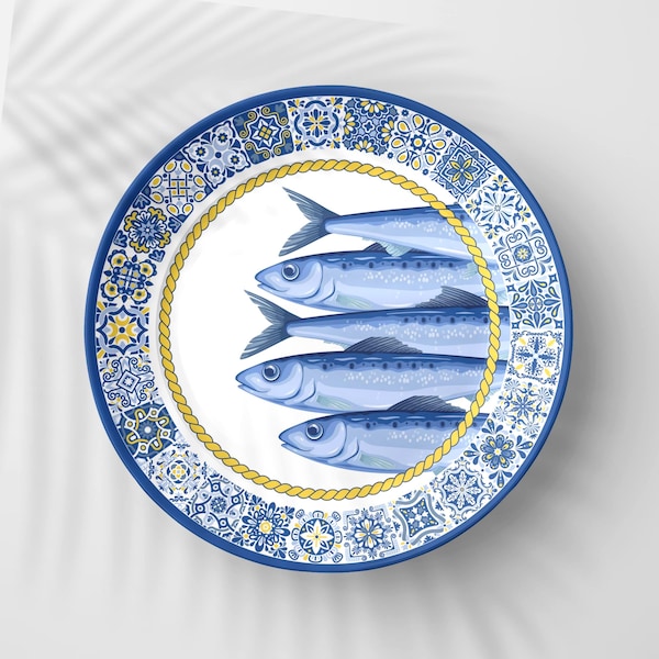 Sardine Serving Plate - Etsy