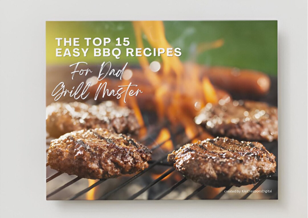 BBQ Recipe Cards Set, Grilling Christmas Gift for Dad (digital Download ...