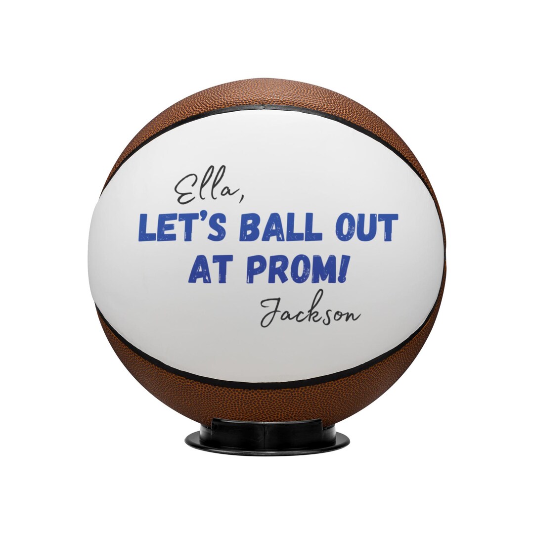 Promposal Basketball Custom Full-size Basketball for Prom Basketball ...