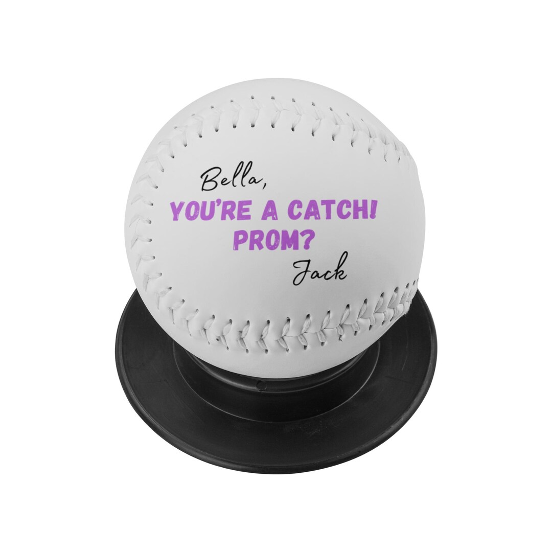 Softball Promposal Custom Softball Prom Gift for Softball Player ...