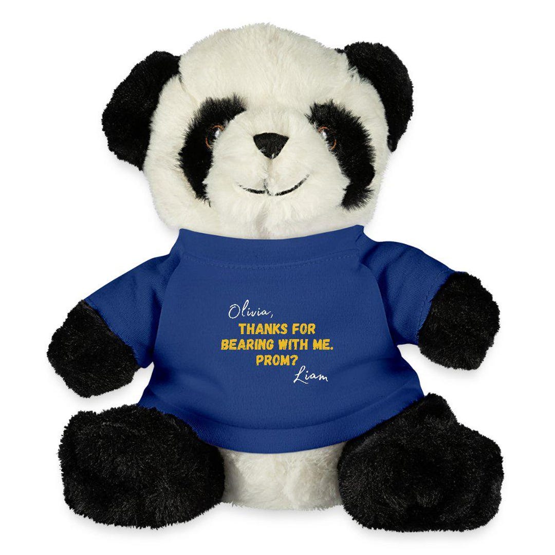 Panda Bear Promposal Custom Panda Stuffed Animal Prom Gift Promposal ...