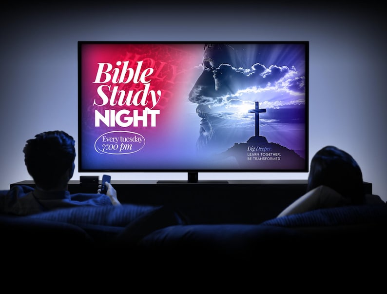 Church Announcement Slides Canva Templates Editable Pre Service Worship ...