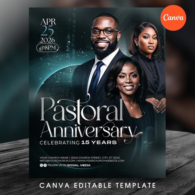 25 Pastor Anniversary - Etsy