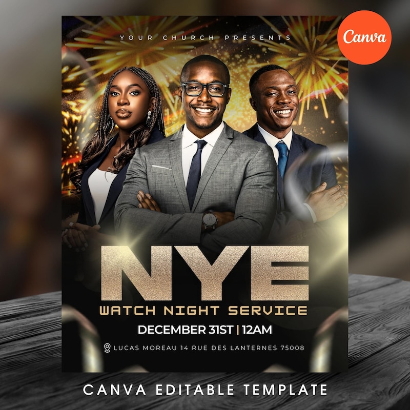 Church Watch Night - Etsy