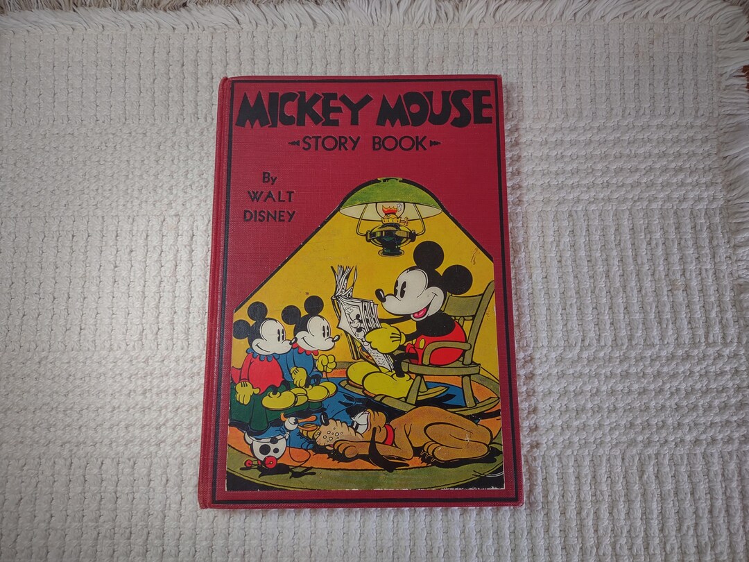 MICKEY MOUSE Story Book, Copyright 1931 First Edition - Etsy