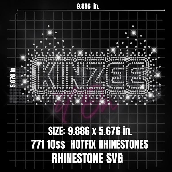 Rhinestone Svg - Etsy