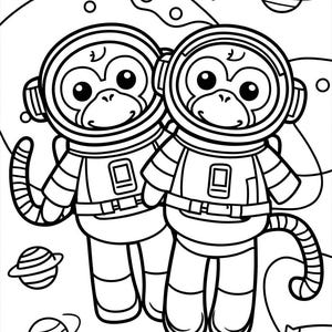 Animals and Their Jobs Coloring Pages – Fun Printable Activity for Kids ...