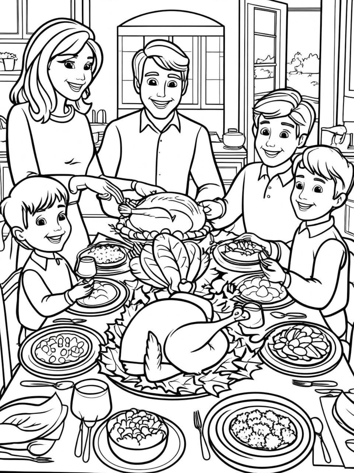 Food Coloring Pages for Kids – Fun Printable Activity With Fruits ...