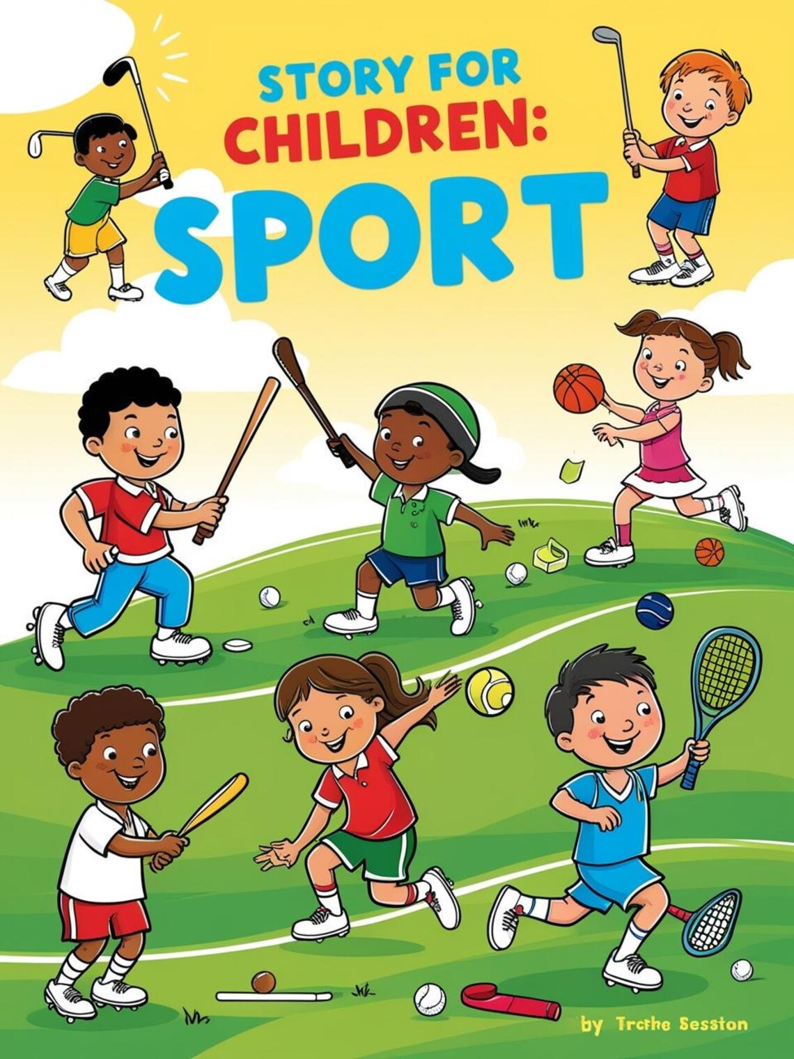 Kids Sports Coloring Pages – Fun Printable Activity Book for Boys ...