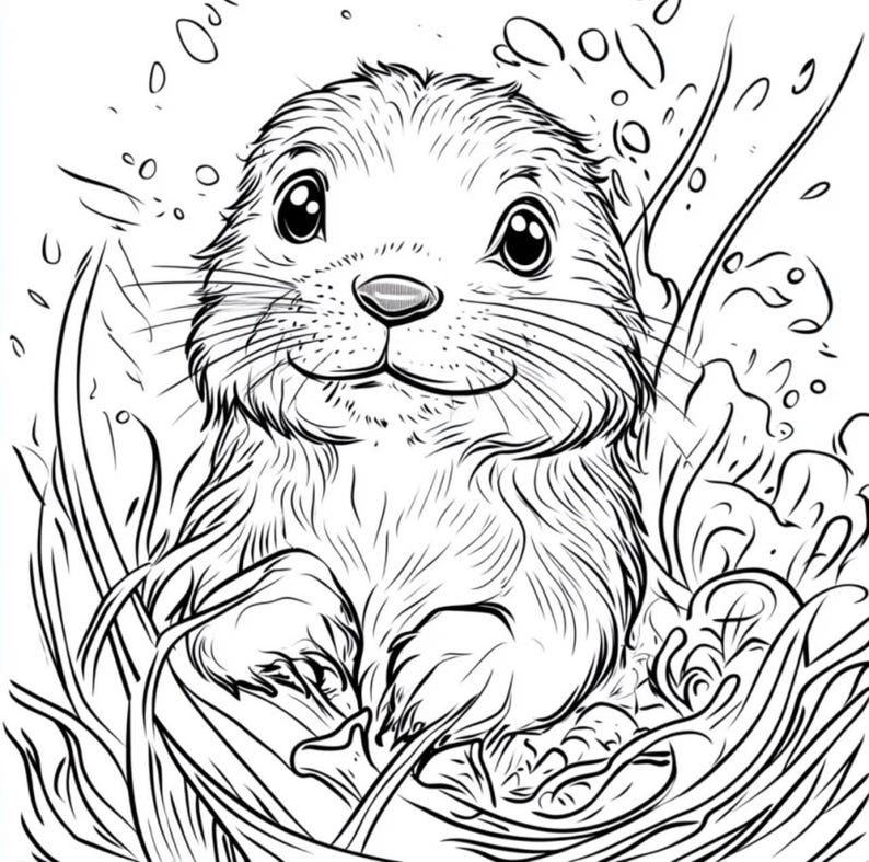 Animals Around the World Coloring Pages for Kids – Printable Global ...
