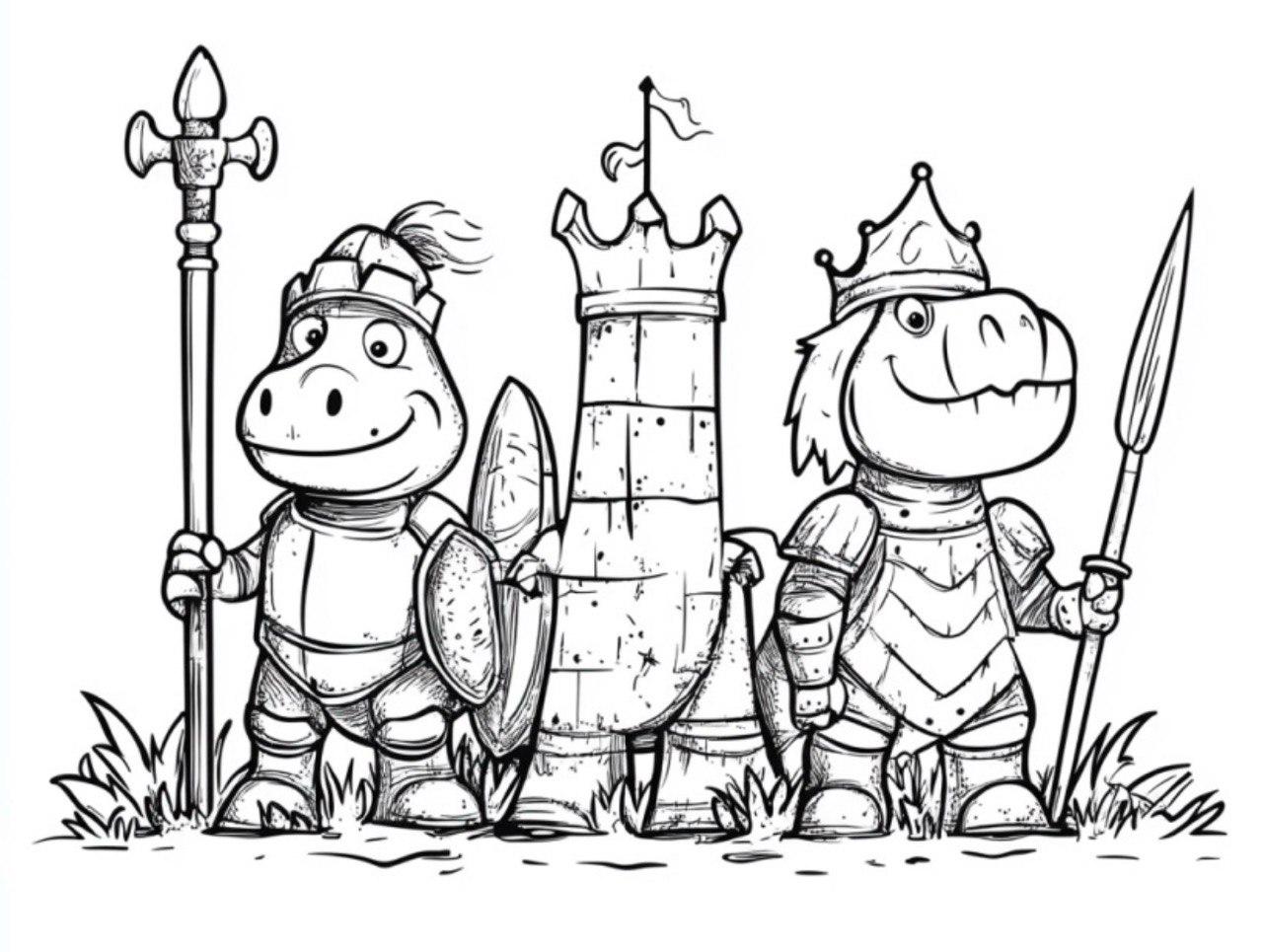 Dinosaur Coloring Pages for Kids – Fun Printable Dino Activity Book ...