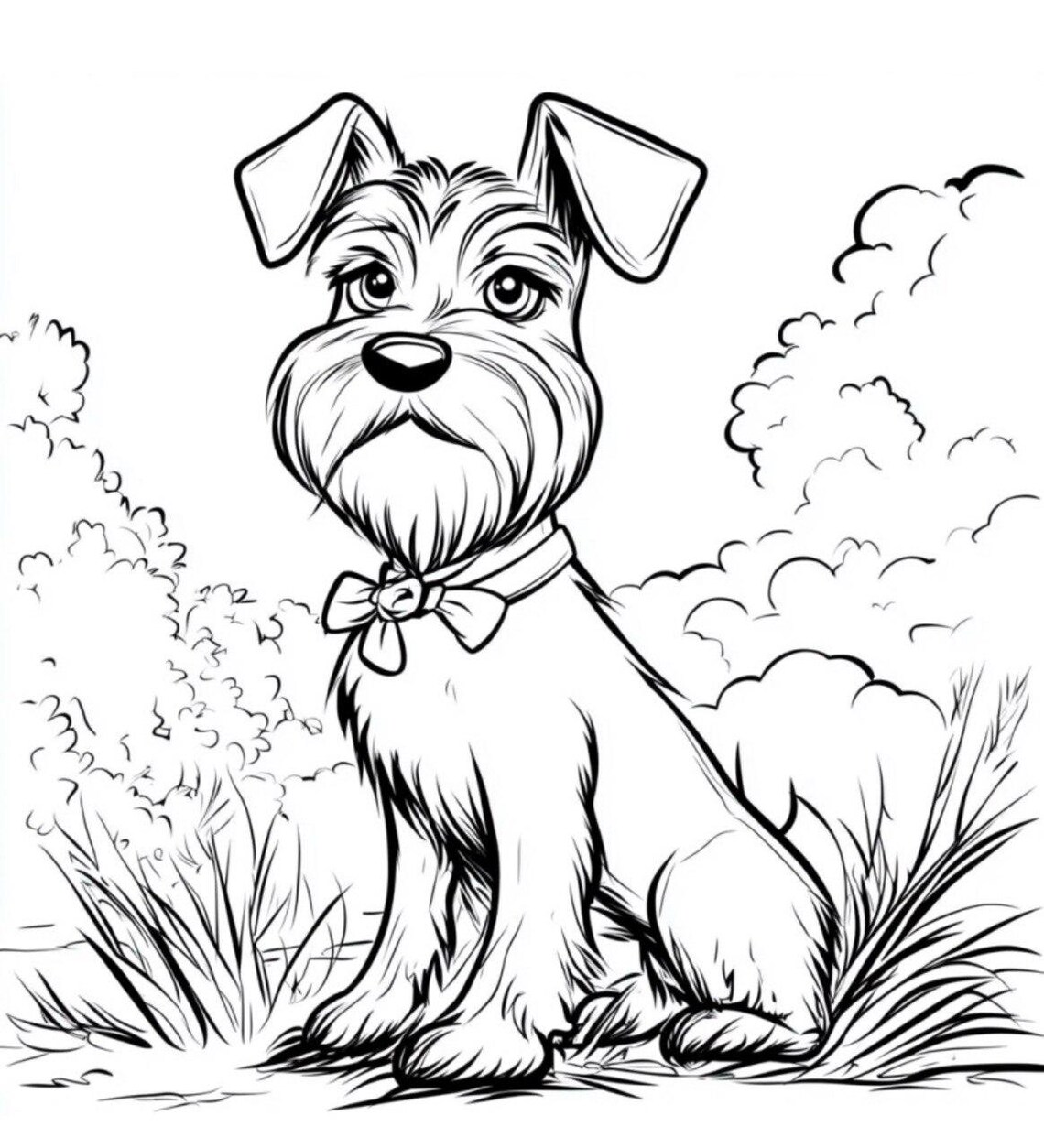 Cute Dog Coloring Pages for Kids – Printable Puppy Activity | Fun ...