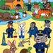 Animals and Their Jobs Coloring Pages – Fun Printable Activity for Kids ...