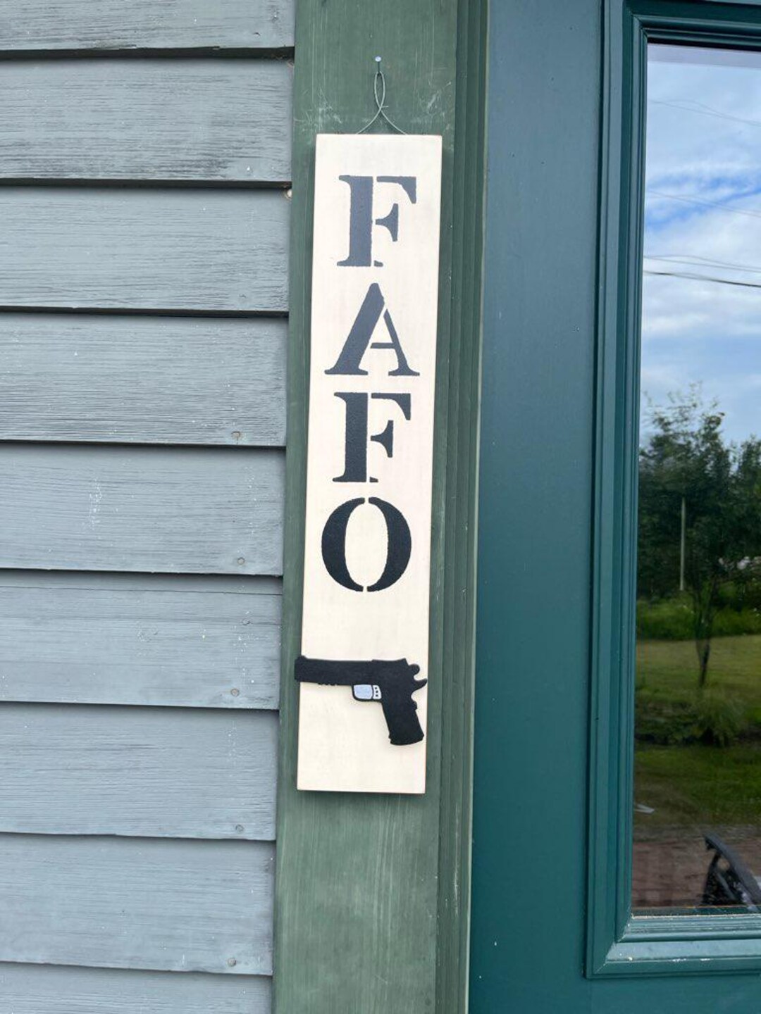 FAFO Sign With Interchangeable Swap - Etsy