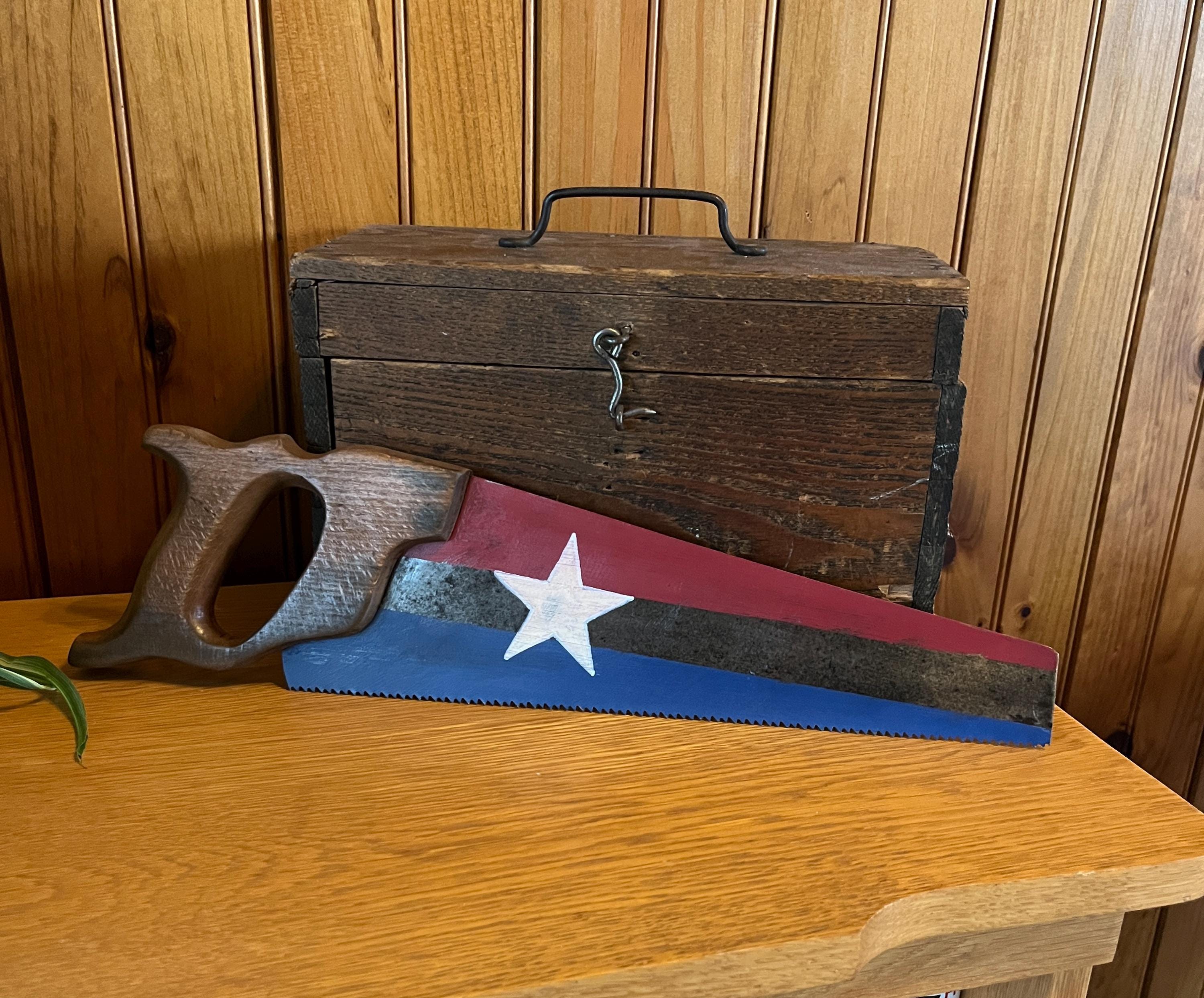 Patriotic Hand Painted Saws - Etsy