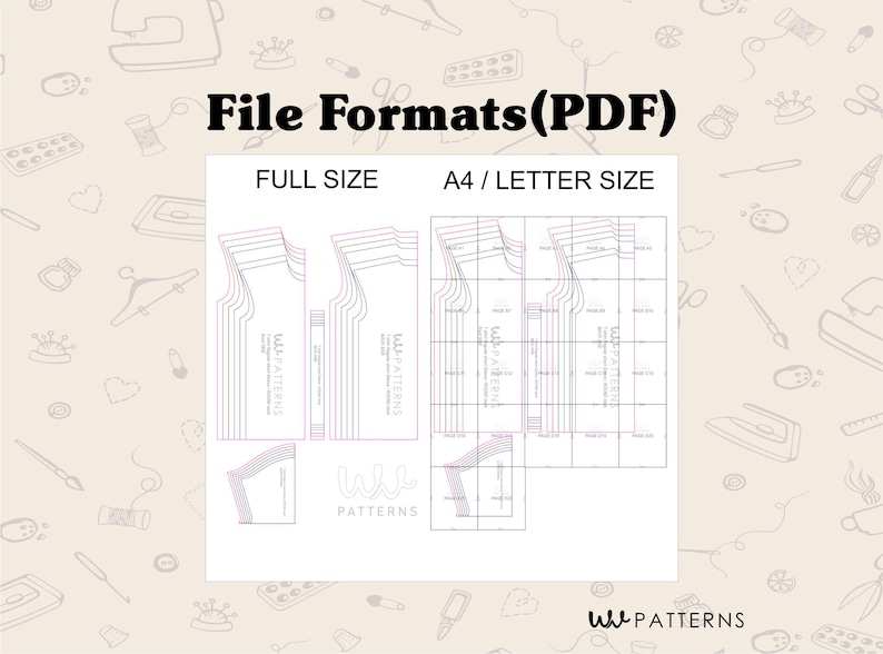 Men's Oversize T-shirt Sewing Pattern: Short Sleeve, Sizes S-5XL (PDF ...