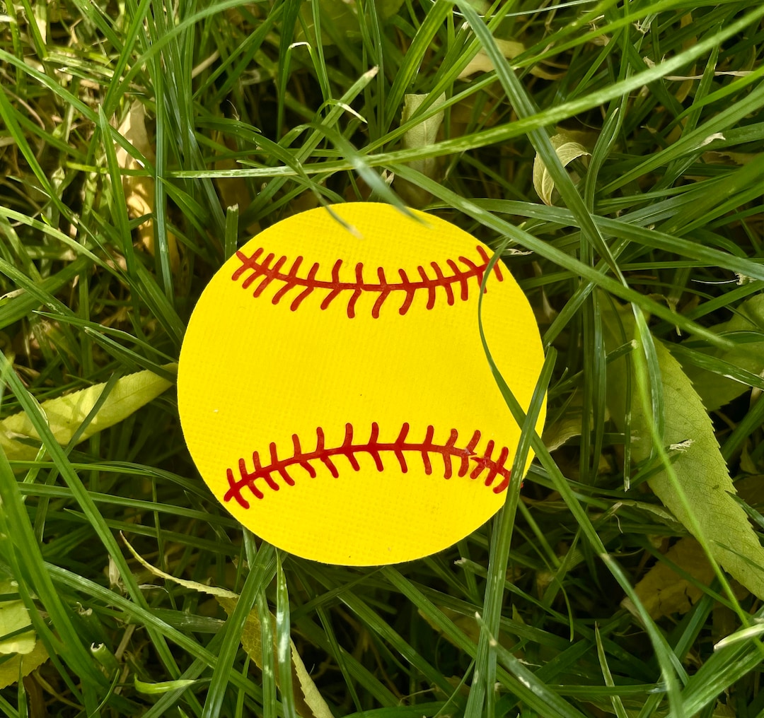 Softball, Paper Craft - SVG Digital File - Etsy