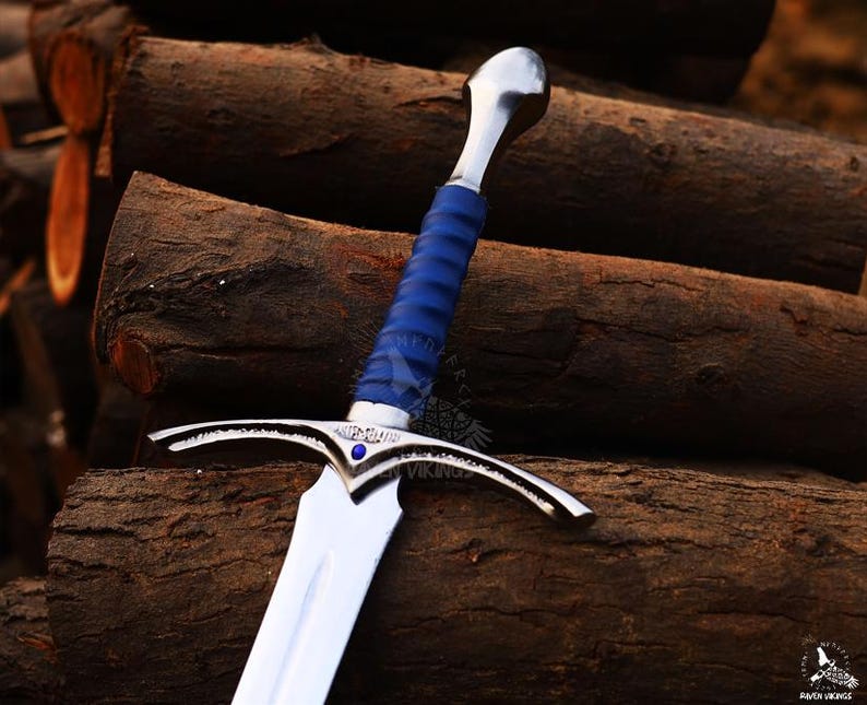 HAND FORDED Viking Master Sword - Handmade Sword Link Sword - Medieval ...
