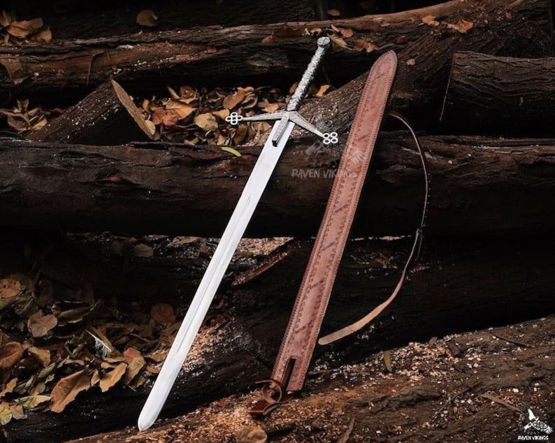 HAND FORDED Viking Master Sword - Handmade Sword Link Sword - Medieval ...