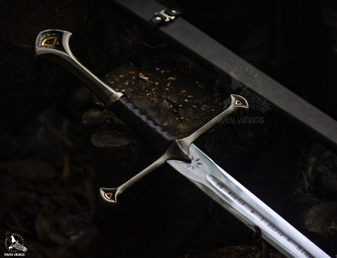 Handmade Legendary Steel Sword of King Elessar's Viking Sword Master ...