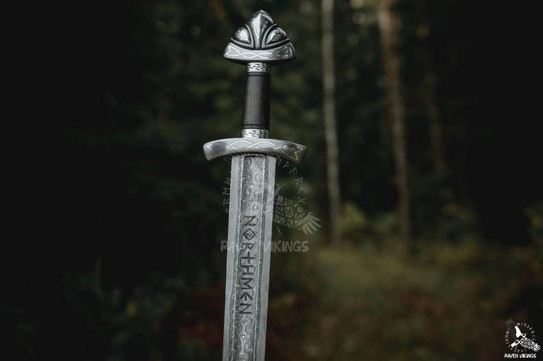 Handmade King Ragnar Lothbrok Viking Sword - Handcrafted Authentic ...
