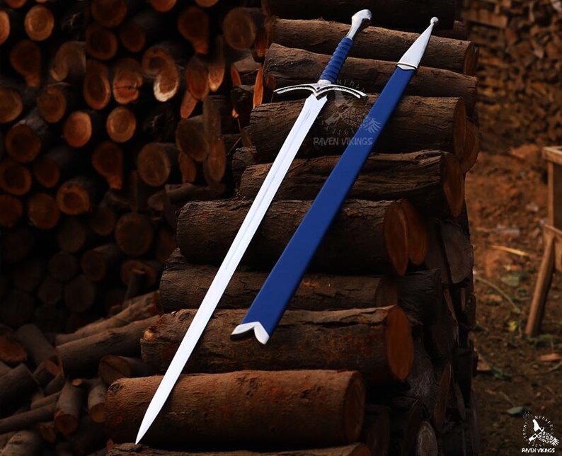HAND FORDED Viking Master Sword - Handmade Sword Link Sword - Medieval ...