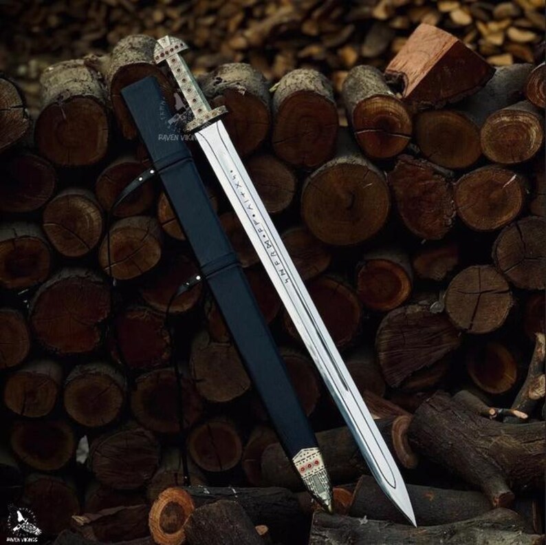 HAND FORDED Viking Master Sword - Handmade Sword Link Sword - Medieval ...