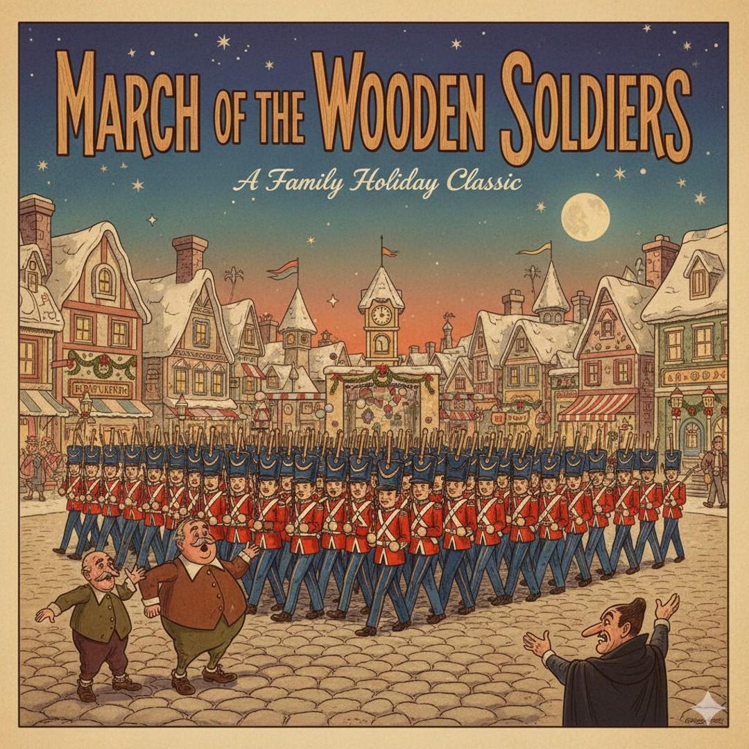March of the Wooden Soldiers (1934) Laurel & Hardy Classic - Etsy