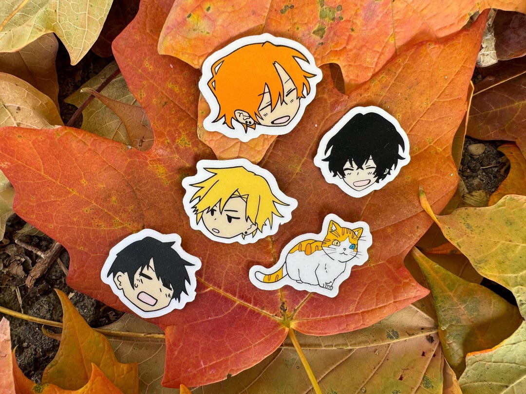 Sasamiya Chibi Sticker Set - Etsy