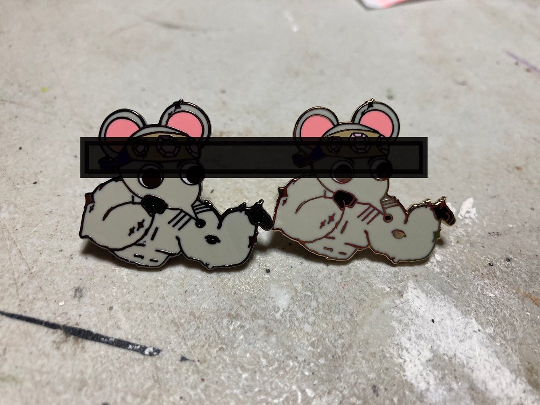 Strong Mice Enamel Pins - Etsy