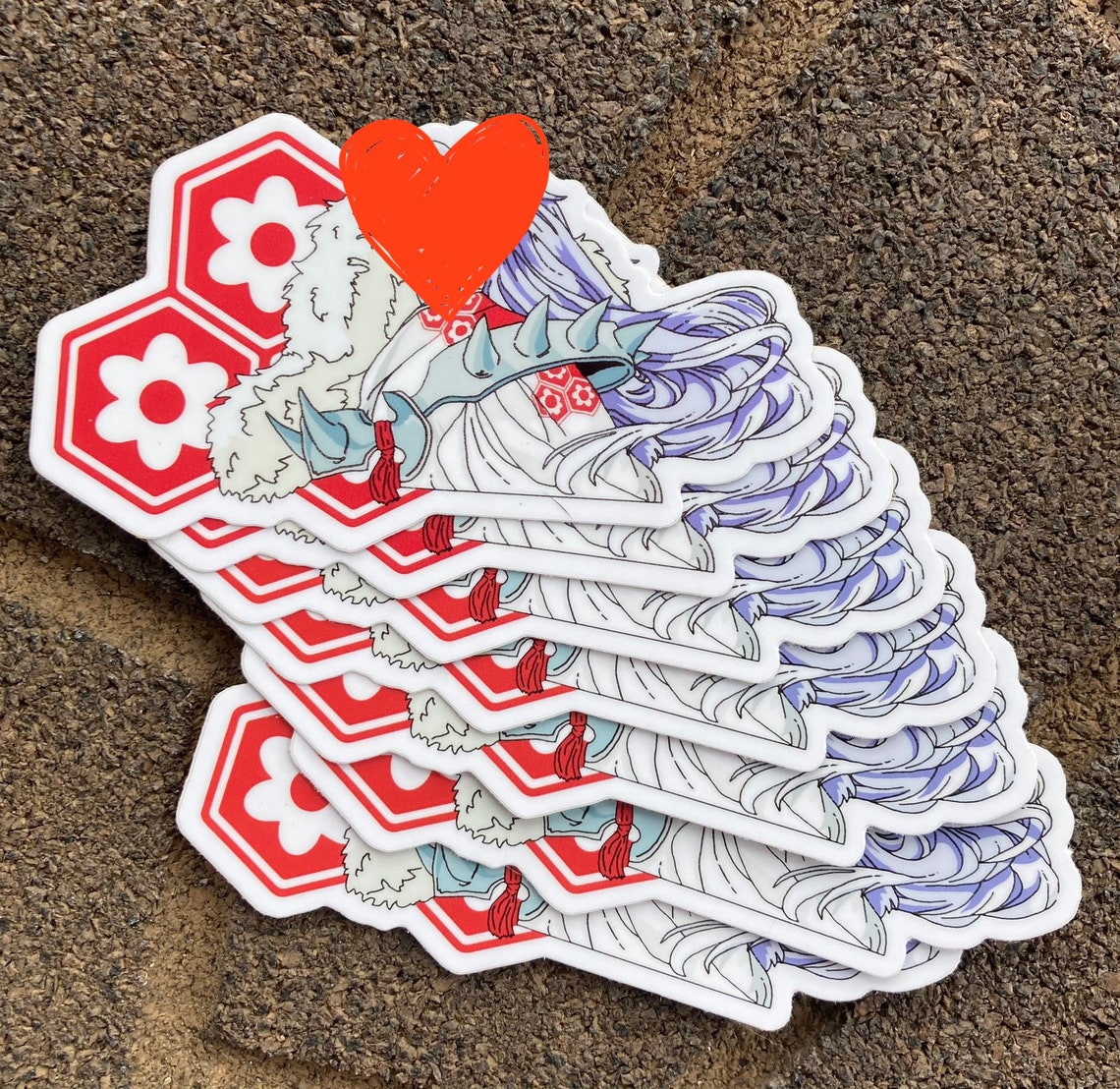 Handsome Dog Boi and Half Dog Boi Vinyl Stickers - Etsy