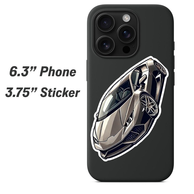 Huracan Vinyl Sticker – Supercar Decal for Car Enthusiasts, Lamborghini ...