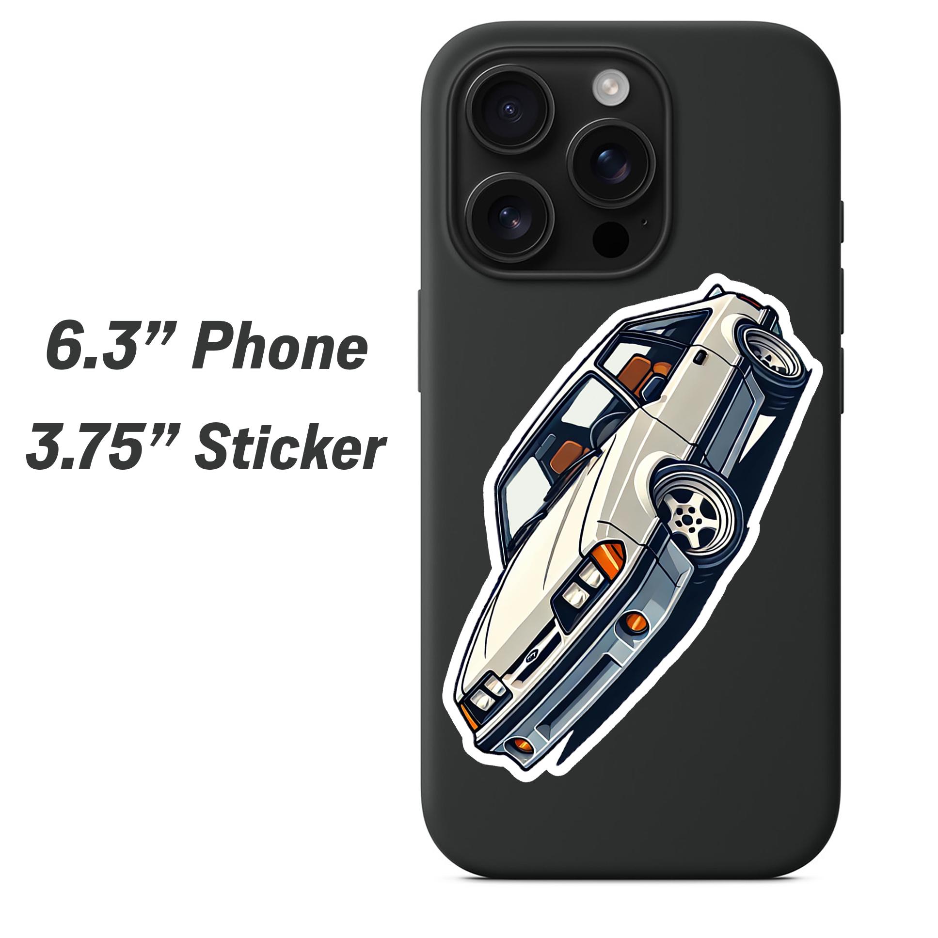 Foxbody Vinyl Sticker – Muscle Decal for Car Enthusiasts, Ford Mustang ...