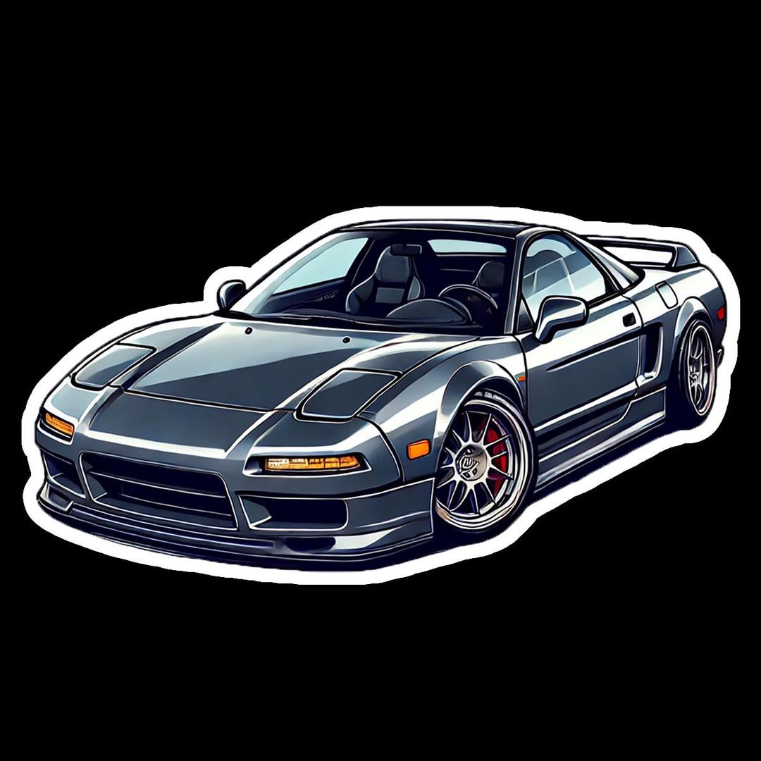 NSX Vinyl Sticker – JDM Decal for Car Enthusiasts, Acura NSX Sticker ...