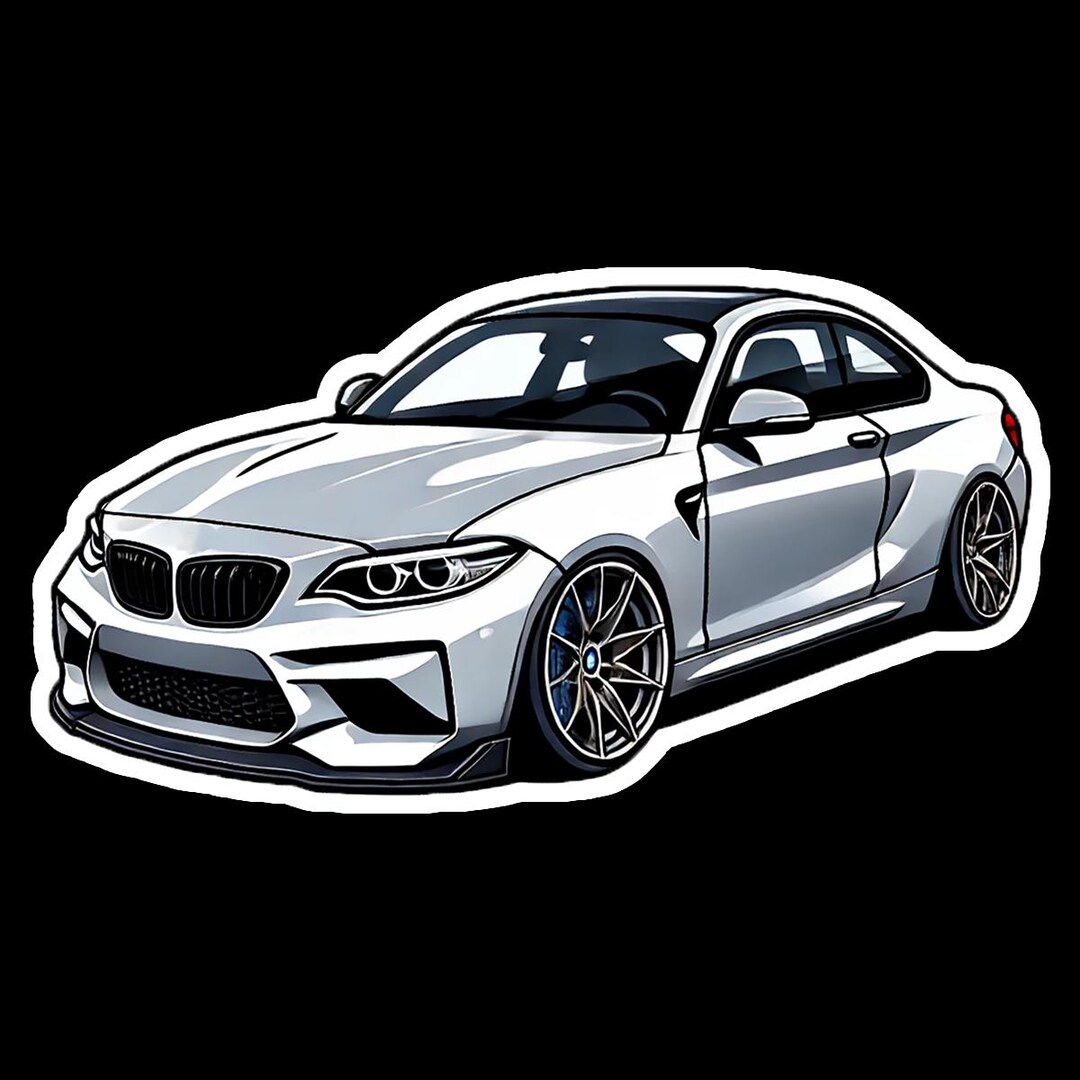 M2 Vinyl Sticker – Sports Car Decal for Car Enthusiasts, BMW M2 Sticker ...