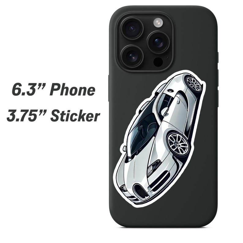 Veyron Vinyl Sticker – Hypercar Decal for Car Enthusiasts, Bugatti ...